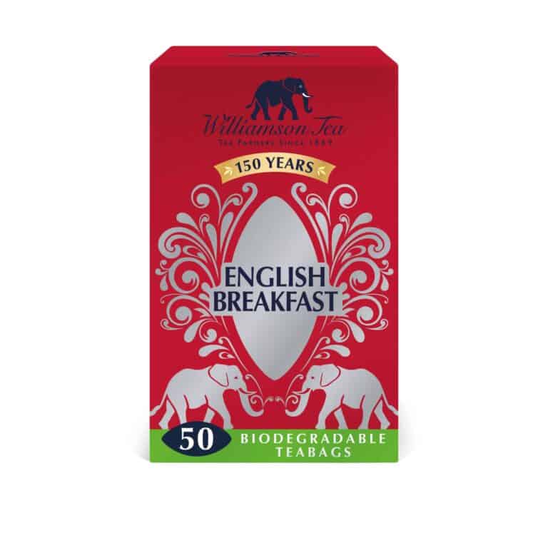 Buy English Breakfast Teabags only at Williamson Tea